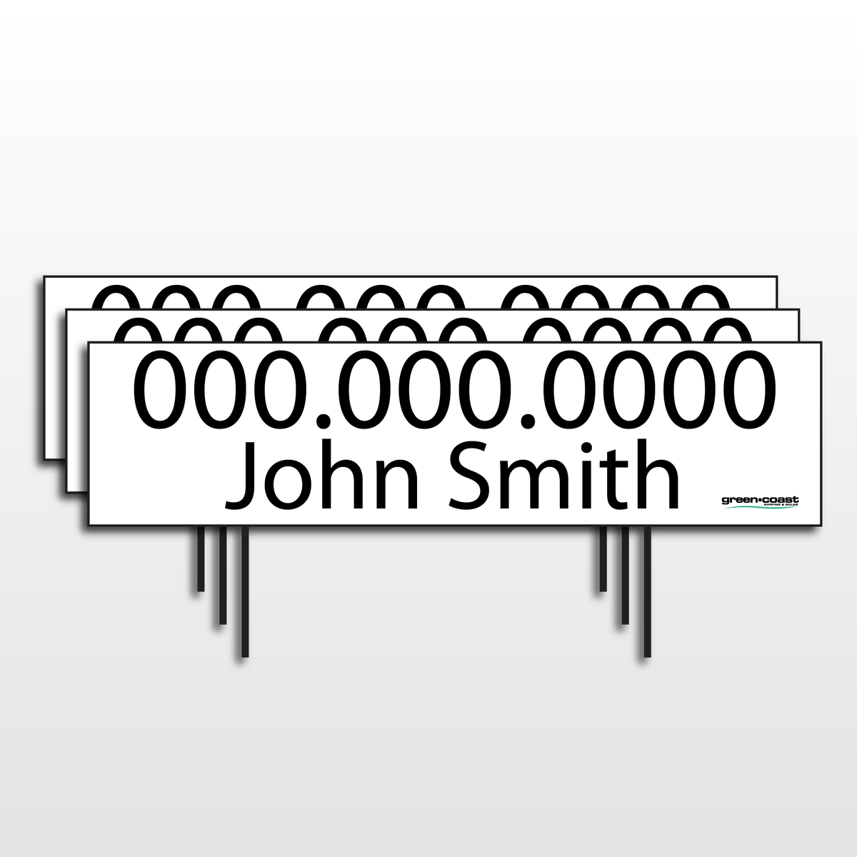 Yard Sign Toppers (32) – Edison Custom Ink