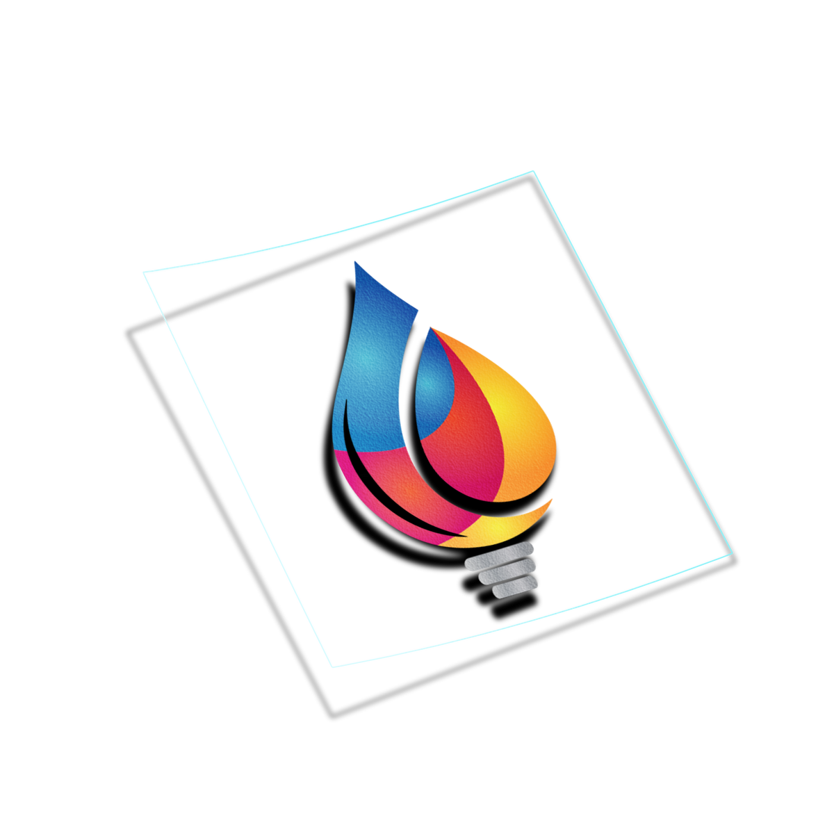 Clear Sticker – Edison Custom Ink